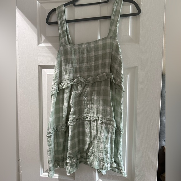 Show Me Your MuMu | Dresses | Show Me Your Mumu Green Checkered Napa ...